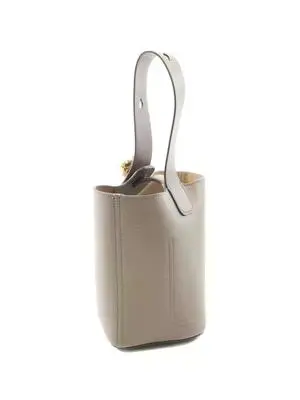 Loewe Mini Pebble Bucket Bag - Brown