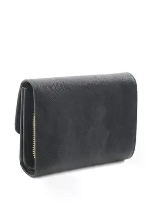 Prada 2020s Leather Trifold Wallet