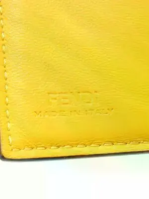 Fendi 00s Trifold Leather Wallet