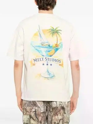 MELT Logo-print T-shirt