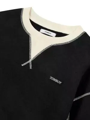 STUDIO TOMBOY Logo-patch Sweatshirt