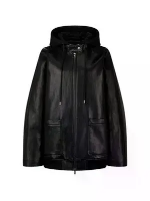 STUDIO TOMBOY Zip-up Synthetic Leather Jacket