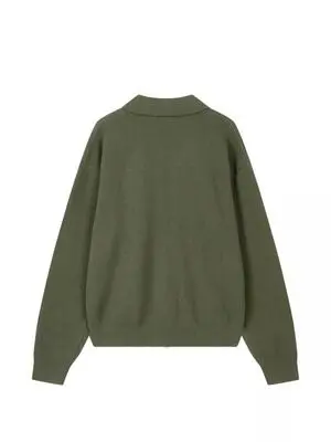 STUDIO TOMBOY Zip-up Cardigan - Green