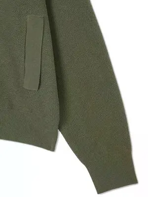 STUDIO TOMBOY Zip-up Cardigan - Green
