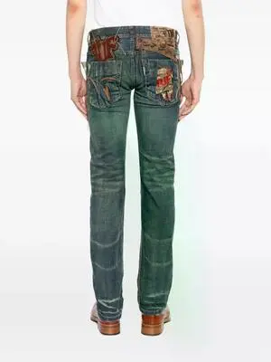 TOUGH JEANSMITH Faded Straight Jeans