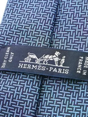 Hermès Geometrical Tie