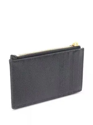 Saint Laurent 2020s Monogram Zip Card Case