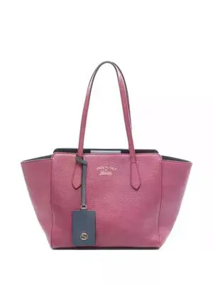 Gucci 2000s Swing Leather Tote Bag