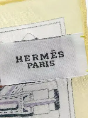 Hermès 20s Printed Handkerchief