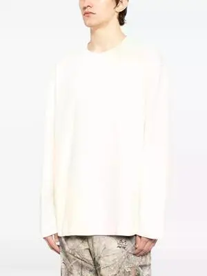 Off-White Cotton Sweatshirt