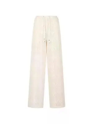 STUDIO TOMBOY Crochet Trousers - Neutrals