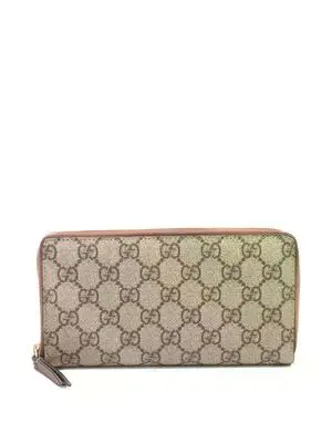 Gucci 2010s Gg Zip-around Long Wallet - Neutrals