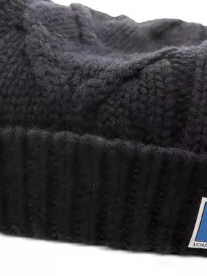 LOUIS VUITTON 2014 Cable-knit Beanie Hat
