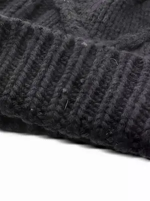 LOUIS VUITTON 2014 Cable-knit Beanie Hat
