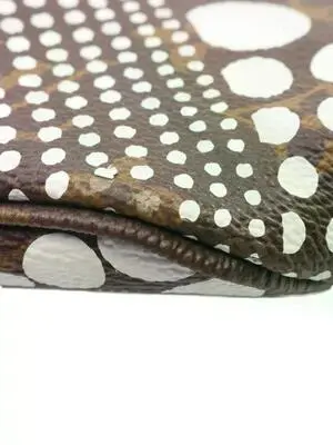 LOUIS VUITTON X Yayoi Kusama 2012 Mm Neverfull Monogram Wave Tote Bag - Brown