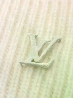 LOUIS VUITTON Logo-detail Beanie