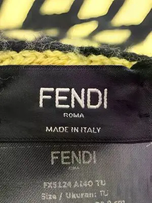 Fendi 10s Patterned Scarf