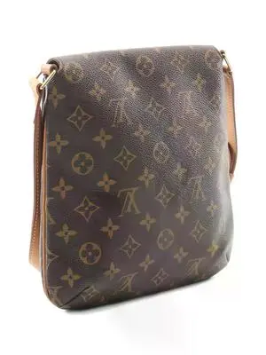 LOUIS VUITTON 2000 Logo-pattern Shoulder Bag