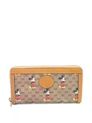Gucci 2010s X Disney Mickey Mouse Wallet - Neutrals