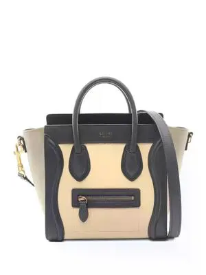 Celine 2010s Nano Luggage Tote Bag