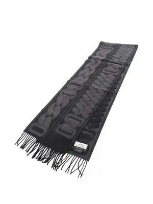 Hermès 2020s Click C Noué Fringed Scarf