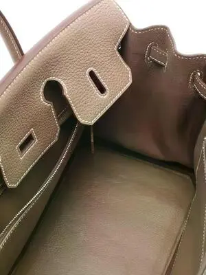Hermès 2023 25 Birkin Leather Tote