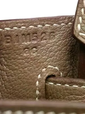 Hermès 2023 25 Birkin Leather Tote