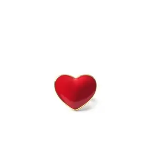 ASPINAL OF LONDON Enamel Heart Skinny Scarf Ring