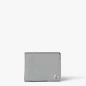Fendi Squared Ff Wallet - Grey