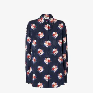 Fendi Ff Jacquard Silk Shirt