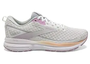 Brooks Trace 3 - White/orchid/apricot
