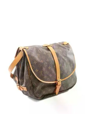 LOUIS VUITTON 1995 Saumur 35 Monogram Shoulder Bag