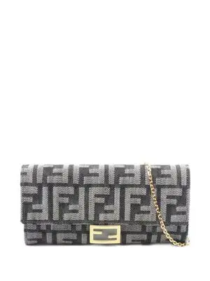 Fendi 2020s Baguette Clutch - Grey