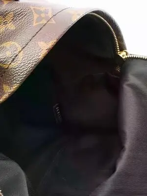 LOUIS VUITTON 2019 Palm Springs Monogram Leather Backpack - Brown