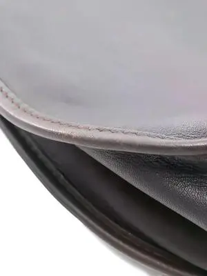 Loewe 2000s Sofia Anagram Leather Shoulder Bag - Brown