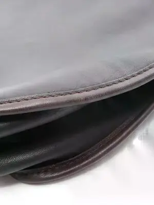 Loewe 2000s Sofia Anagram Leather Shoulder Bag - Brown