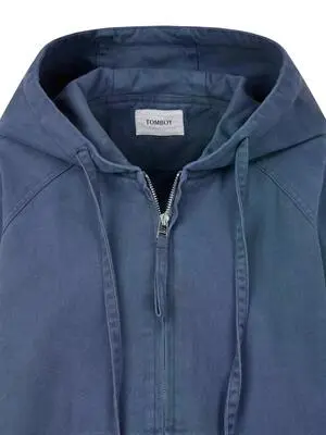 STUDIO TOMBOY Zip-up Hooded Jacket - Blue