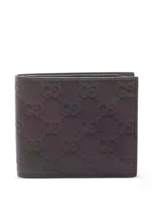 Gucci 2010s Guccissima Leather Wallet - Brown
