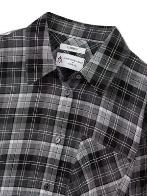 STUDIO TOMBOY Checked Wrap Shirt