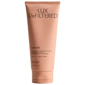 LUX UNFILTERED Summer Skin Hydrating Gradual Self-tanning Body Cream In Vanilla Caviar - One-color