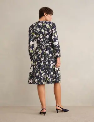 HOBBS LONDON Sabine Long Sleeve Floral Dress