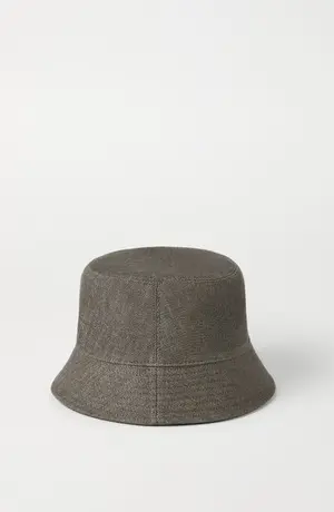 Brunello Cucinelli Bucket Hat With Lamé Thread - Green