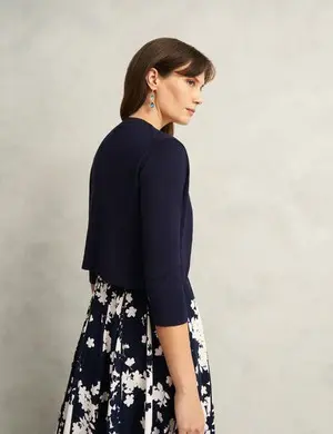 HOBBS LONDON Carrie Bolero - Navy