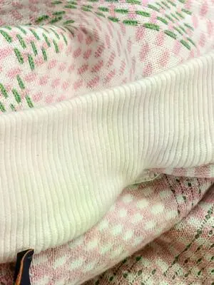 LOUIS VUITTON Jacquard Zip-up Bomber Jacket - Pink