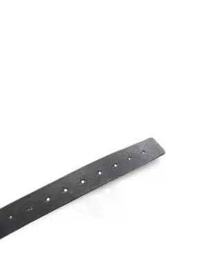 Versace 2000s Medusa-plaque Leather Belt