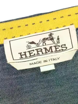 Hermès V-neck Long Sleeve Sweater