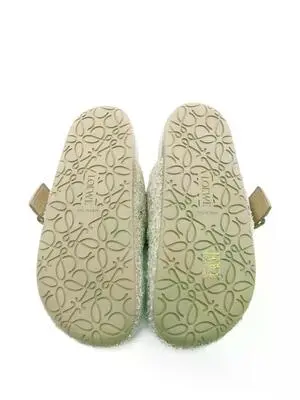 Loewe 2020s Buckle Mules - Neutrals