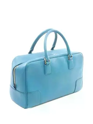 Loewe Leather Amazona 28 Handbag - Green