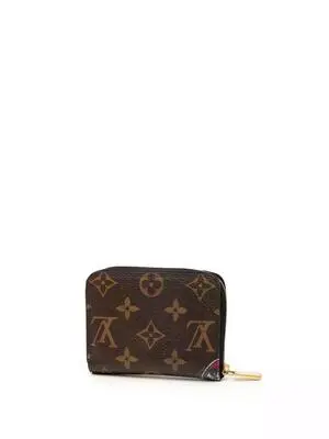 LOUIS VUITTON 2017 Kansai Yamamoto Monogram Kabuki Zippy Purse Coin Pouch