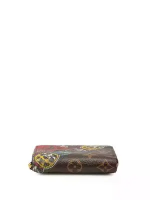 LOUIS VUITTON 2017 Kansai Yamamoto Monogram Kabuki Zippy Purse Coin Pouch